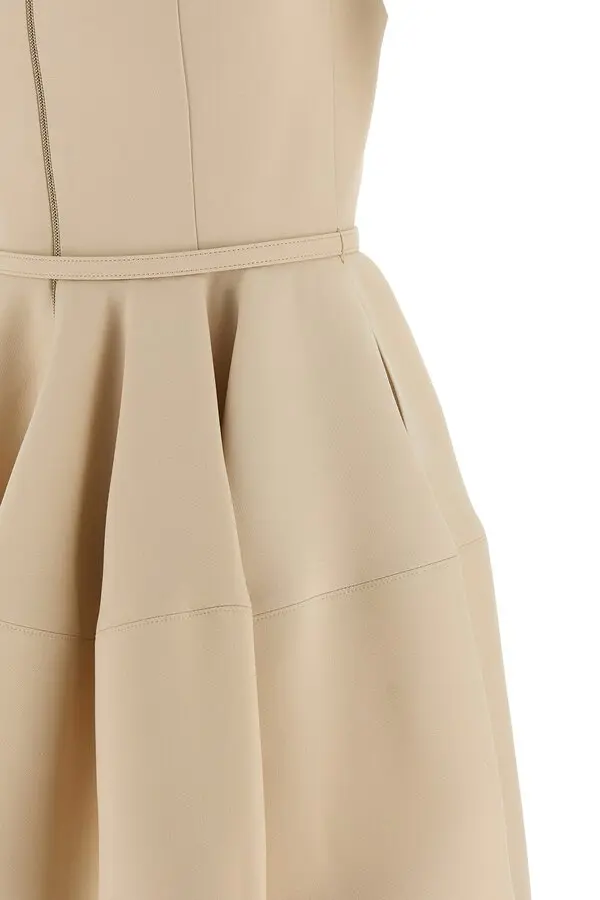 Fendi Belted Waist Sleeveless Mini Dress