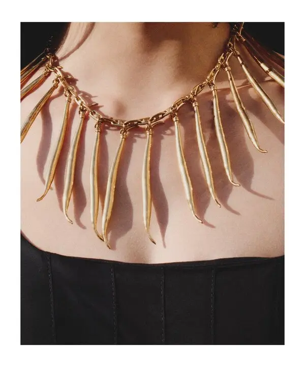 Jacquemus Haricots Necklace - Yellow