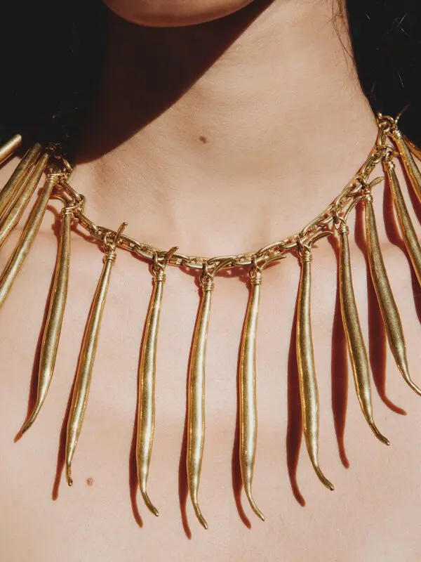 Jacquemus Haricots Necklace - Yellow