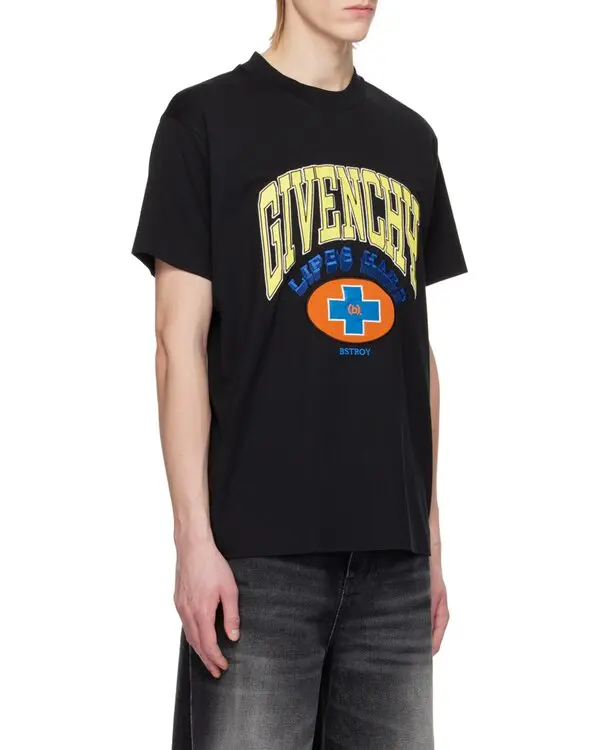 Givenchy Logo Printed Crewneck T-shirt