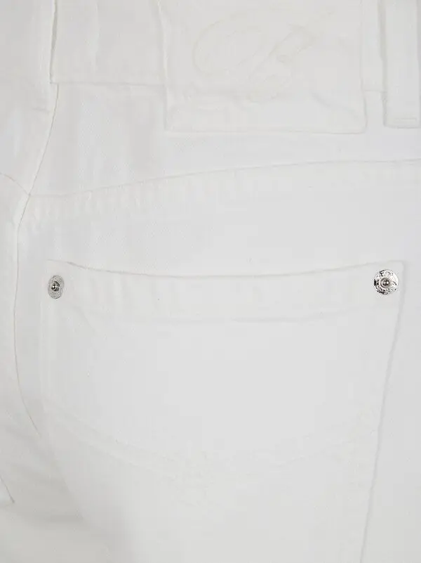 Blumarine Flared High-rise Jeans