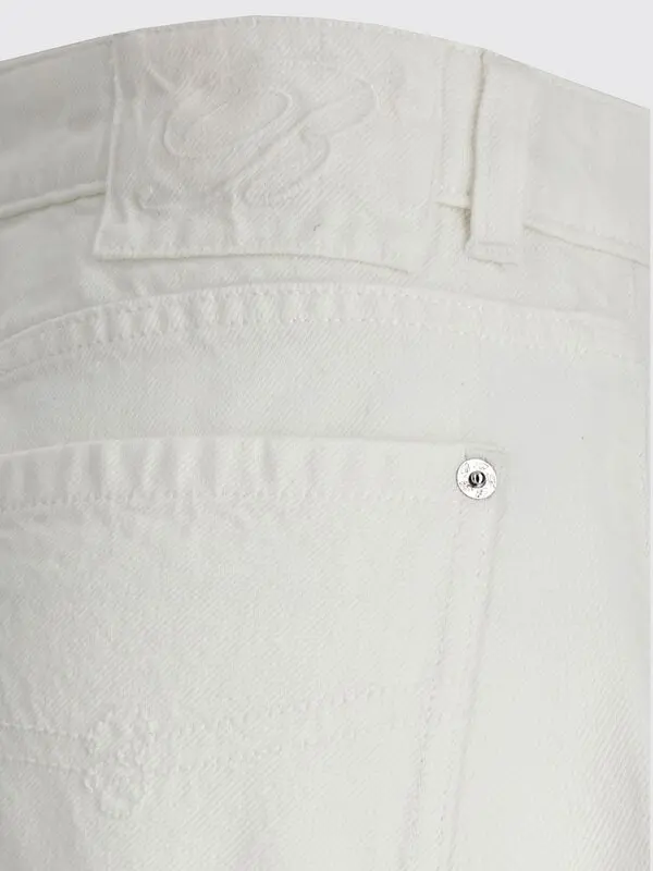 Blumarine Flared High-rise Jeans