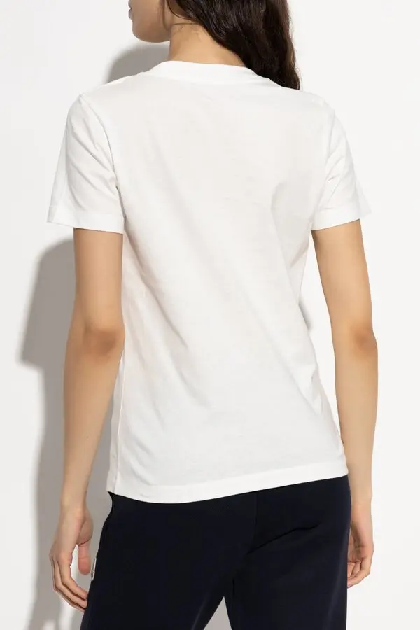 Moncler Logo Embellished Crewneck T-shirt