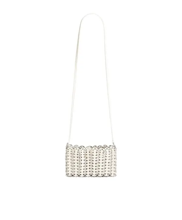 Rabanne 1969 Metallic-link Leather Cross Body Bag