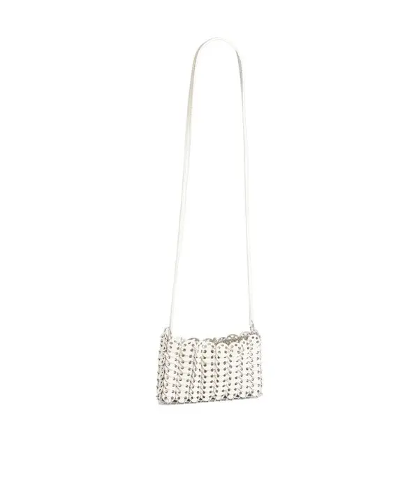 Rabanne 1969 Metallic-link Leather Cross Body Bag
