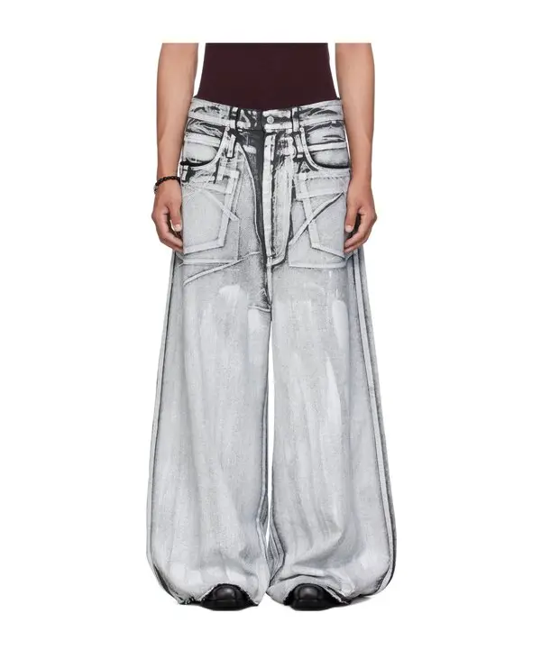 LU'U DAN Radiation Dumpster Jeans