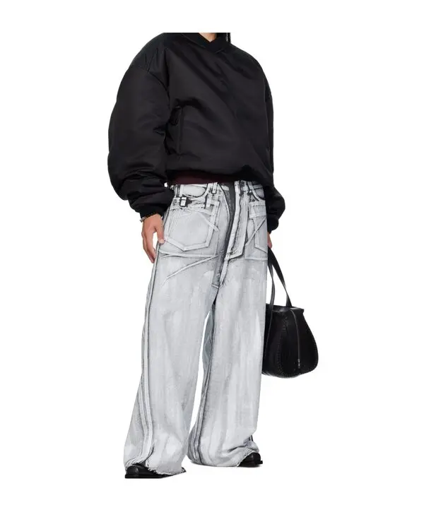 LU'U DAN Radiation Dumpster Jeans