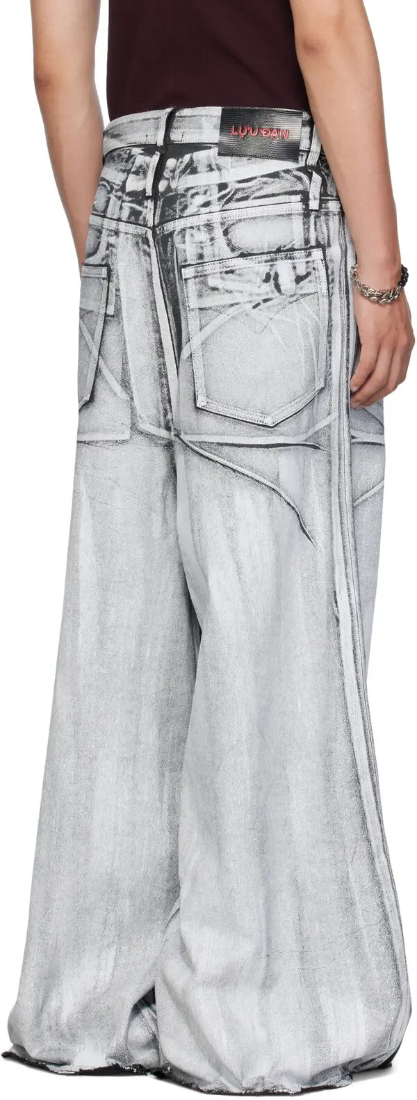 LU'U DAN Radiation Dumpster Jeans