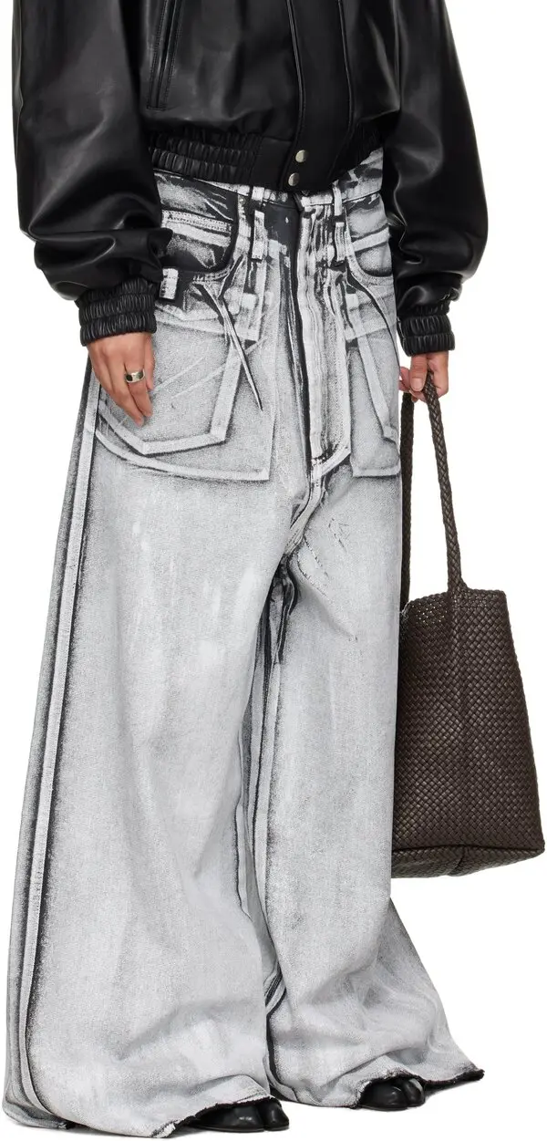 LU'U DAN Radiation Dumpster Jeans
