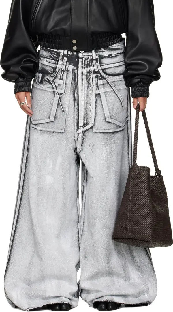 LU'U DAN Radiation Dumpster Jeans