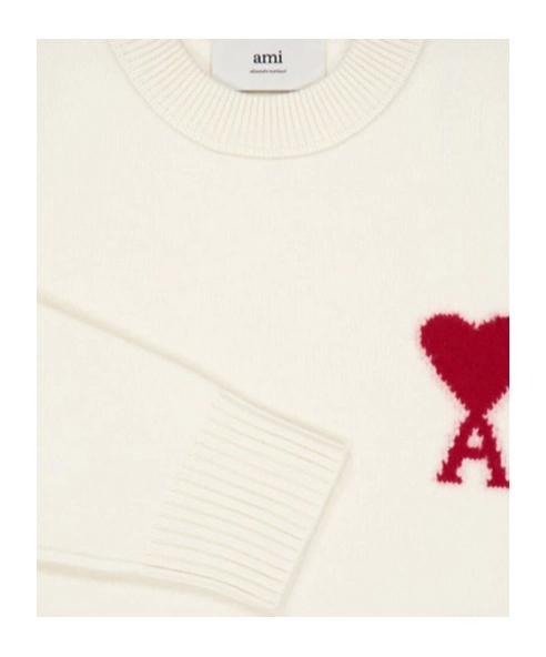 AMI Paris De Coeur Crewneck Jumper