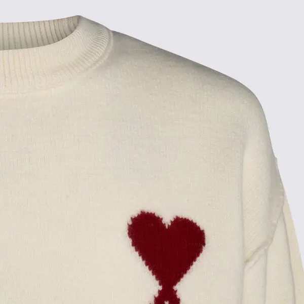 AMI Paris De Coeur Crewneck Jumper