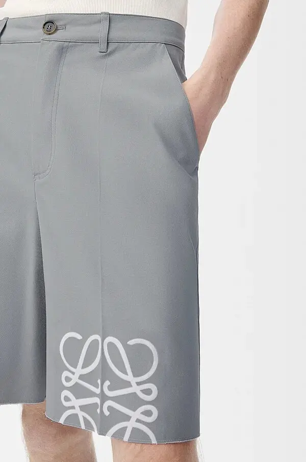 Loewe Anagram Print Shorts