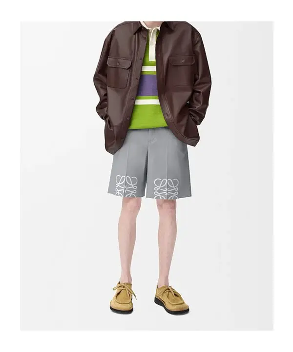 Loewe Anagram Print Shorts