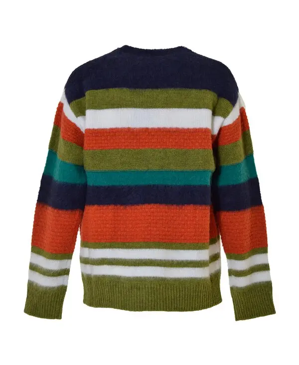 Dsquared2 Striped Crew Neck Jumper