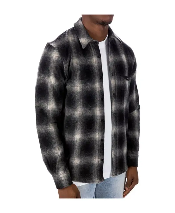 Amiri Logo-patch Check-print Shirt
