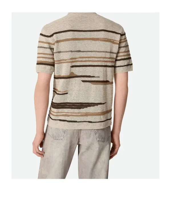 Bottega Veneta Lightweight Graphic Polo Shirt