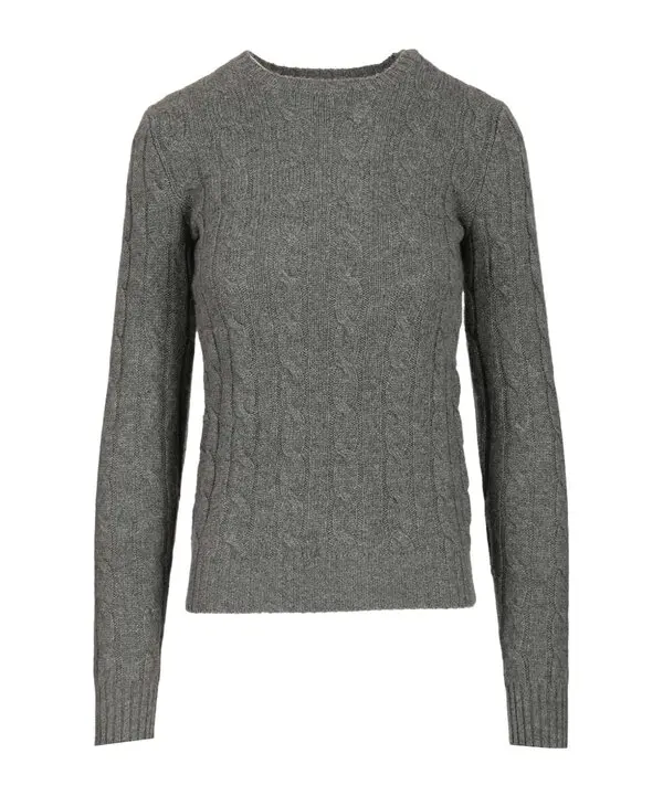 Polo Ralph Lauren Cable Knit Jumper - Grey