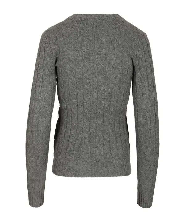 Polo Ralph Lauren Cable Knit Jumper - Grey