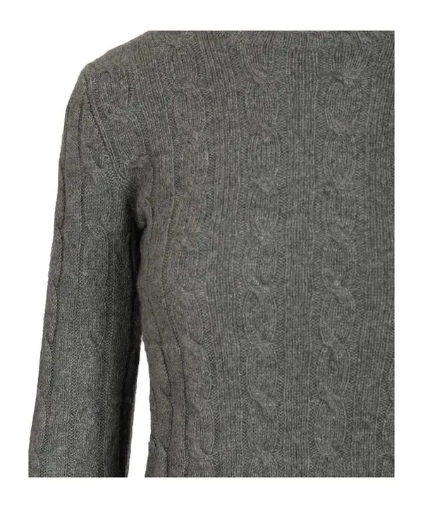 Polo Ralph Lauren Cable Knit Jumper - Grey