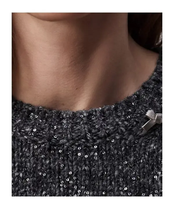 Dior Sweater With Engraved Bow Detail