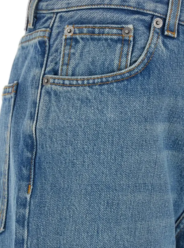 HAIKURE Belt Loop Jeans - Blue