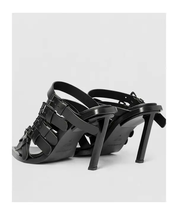 ANN DEMEULEMEESTER 90mm Nel Strappy Sandals