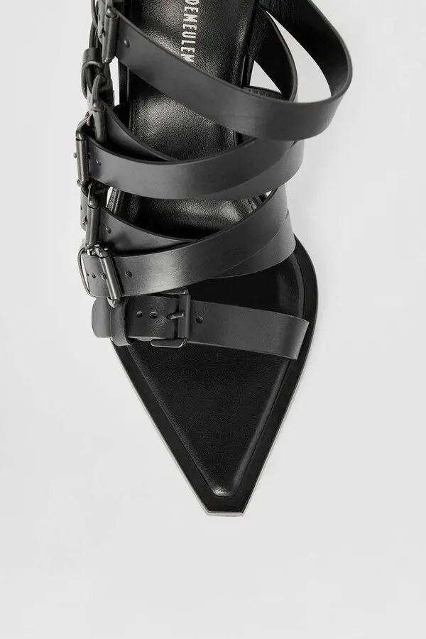 ANN DEMEULEMEESTER 90mm Nel Strappy Sandals