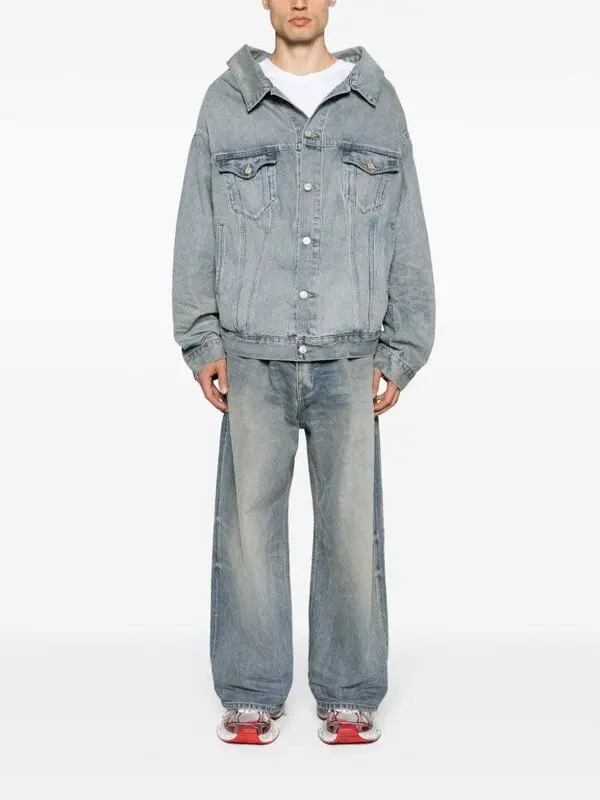 Balenciaga Collared Button-up Jacket