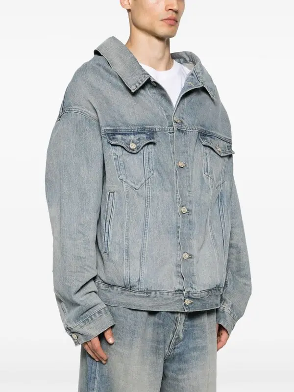 Balenciaga Collared Button-up Jacket