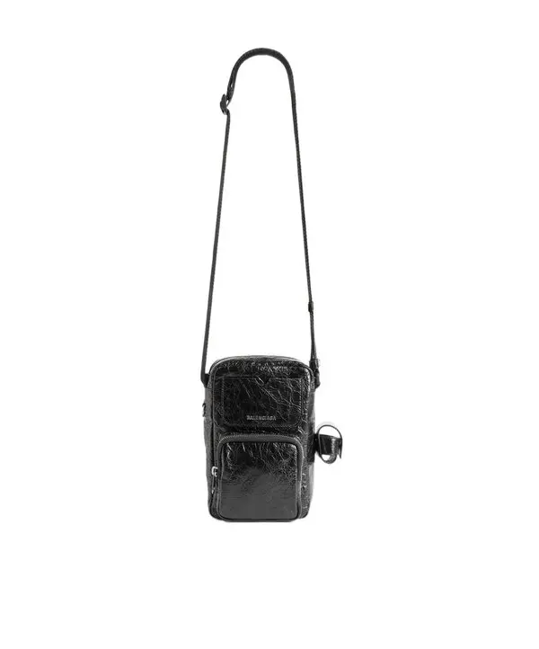 Balenciaga Superbusy Vertical Shoulder Bag - Black
