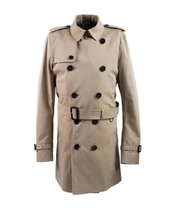 Burberry The Kensington Mid-length Trench Coat - Nude
