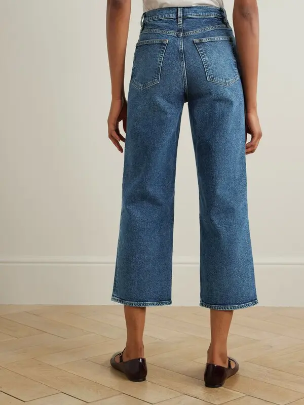 FRAME The Wide High-rise Wide-leg Jeans