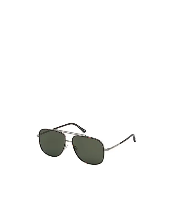 TOM FORD Geometric Frame Sunglasses