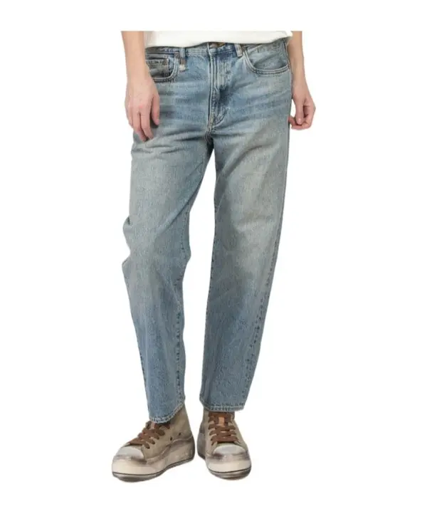R13 Belt-loop Jeans - Blue
