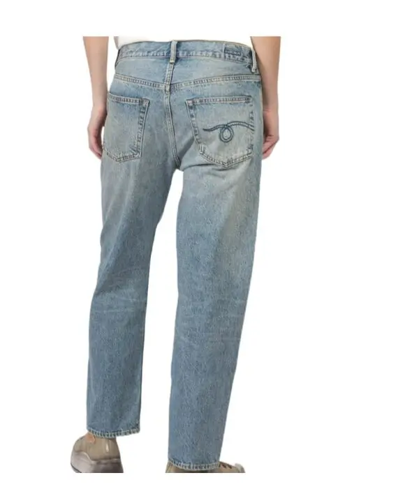 R13 Belt-loop Jeans - Blue
