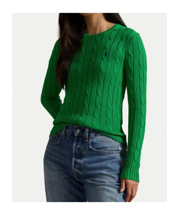 Polo Ralph Lauren Embroidered Crewneck Jumper - Green