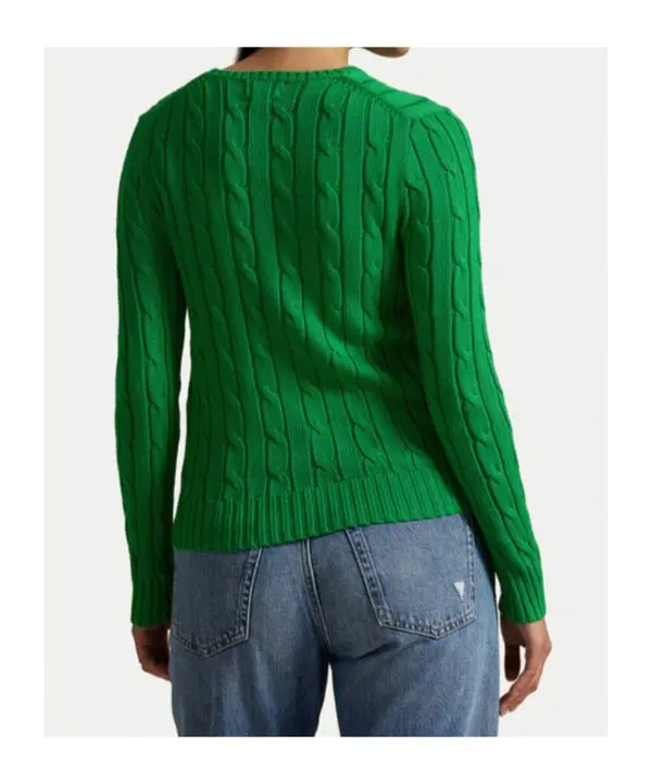 Polo Ralph Lauren Embroidered Crewneck Jumper - Green