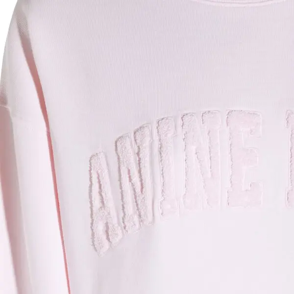 ANINE BING Spencer Logo Sweatshirt - Pink