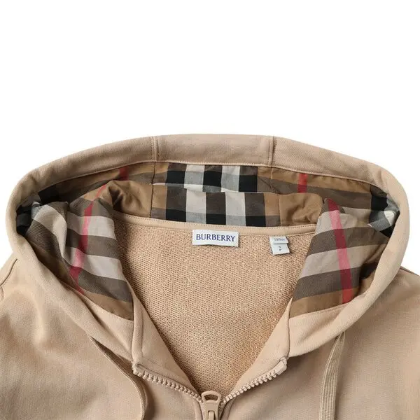 Burberry Long-sleeved Zippered Sweatshirt