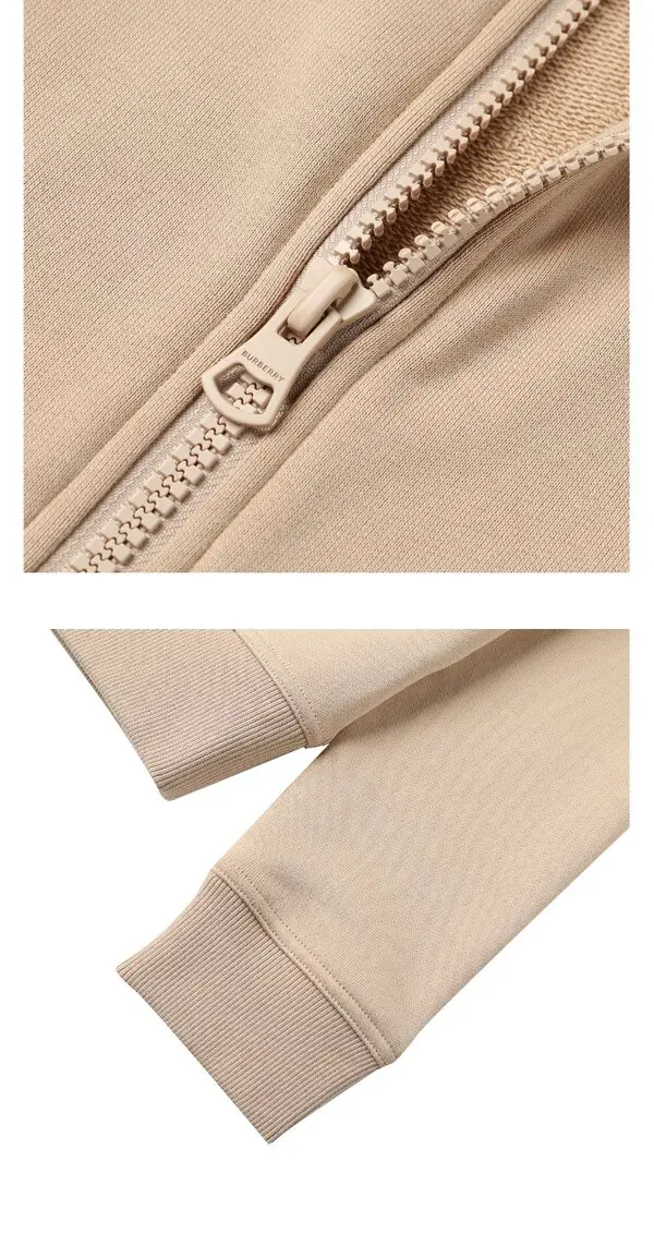 Burberry Long-sleeved Zippered Sweatshirt