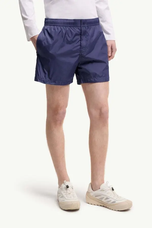 Moncler Logo Detail Shorts
