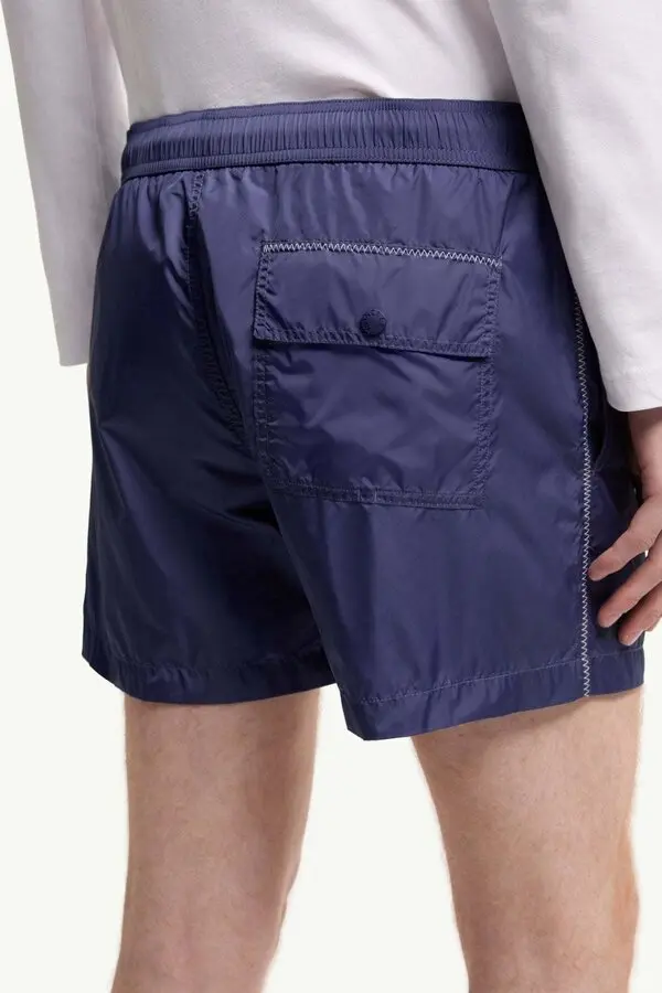 Moncler Logo Detail Shorts