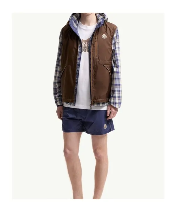 Moncler Logo Detail Shorts