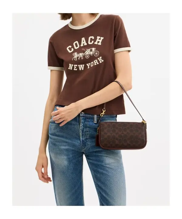 COACH Plaza Shoulder Bag - Black