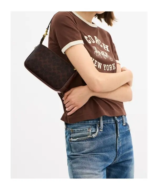 COACH Plaza Shoulder Bag - Black