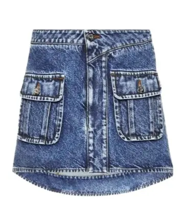 J.W.ANDERSON Jw Anderson Denim Mini Skirt