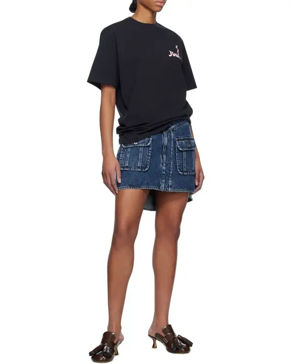 J.W.ANDERSON Jw Anderson Denim Mini Skirt