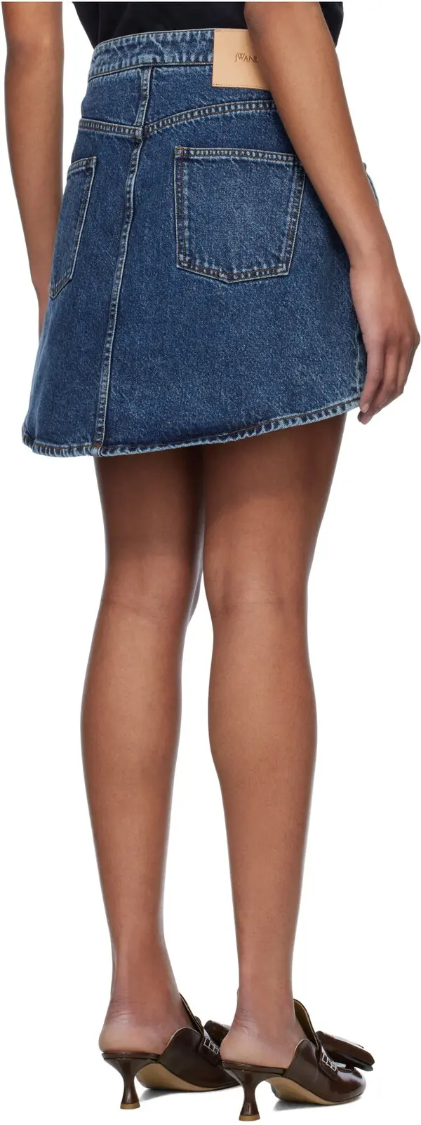 J.W.ANDERSON Jw Anderson Denim Mini Skirt