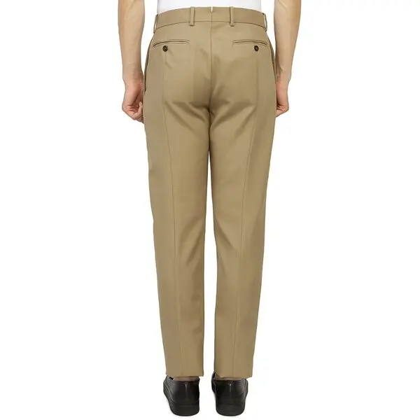 Alexander McQueen Pressed-crease Slim-cut Trousers - Brown